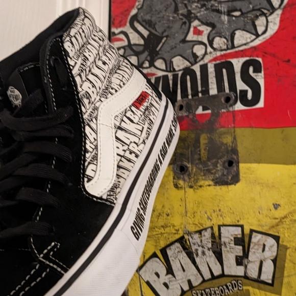 Vans | Shoes | Vans Sk8hi Pro X Baker Skateboard Shoes Mens 65 W 8 ...